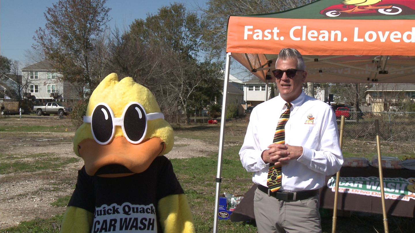 Kemah Welcomes Quick Quack Car Wash Construction – KGTX 7 Galveston County